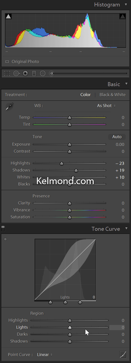 Differences between the tone curve and the basic settings – kelmond.com