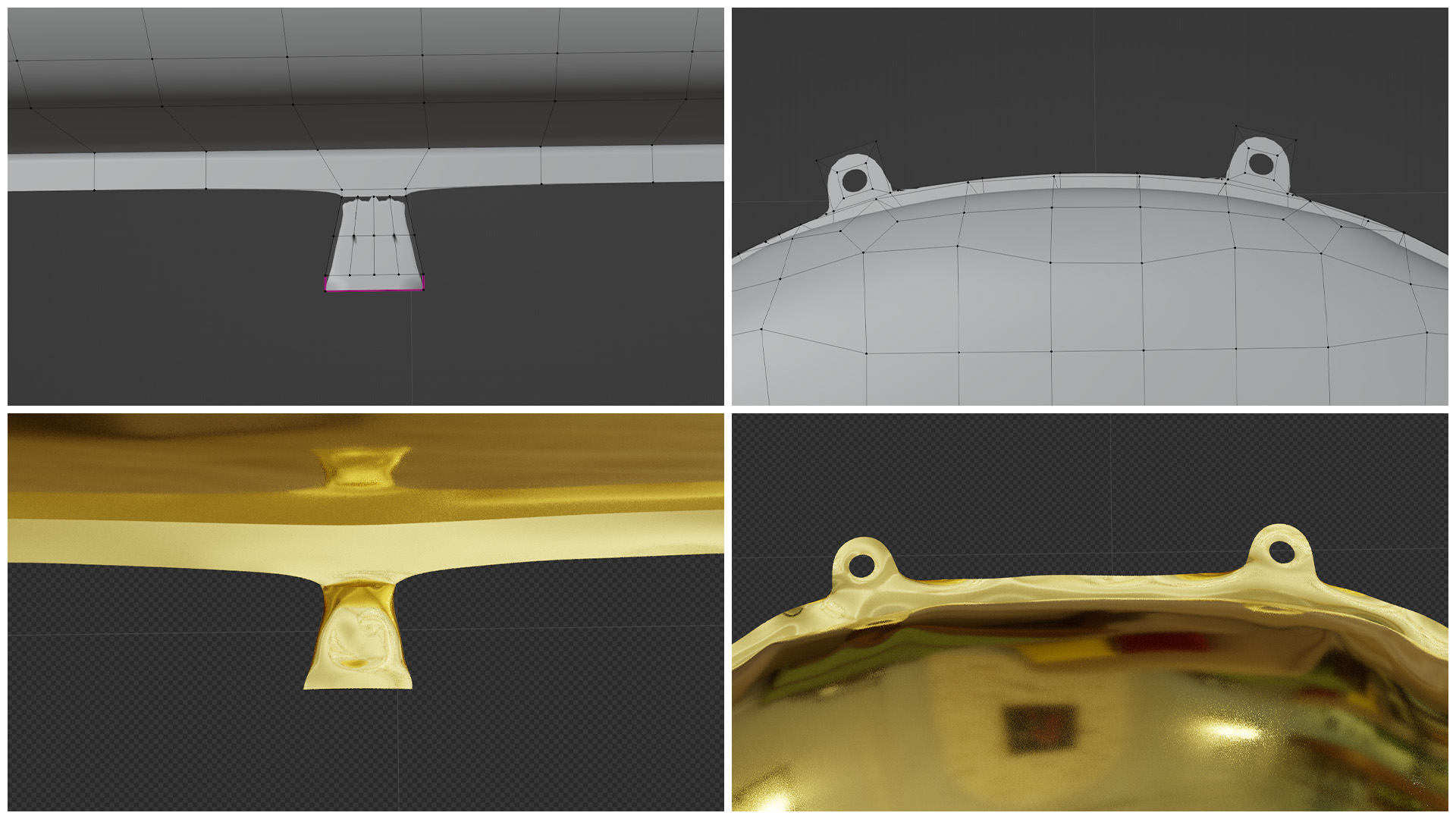 How to make realistic aluminum foil balloons in Blender – kelmond.com